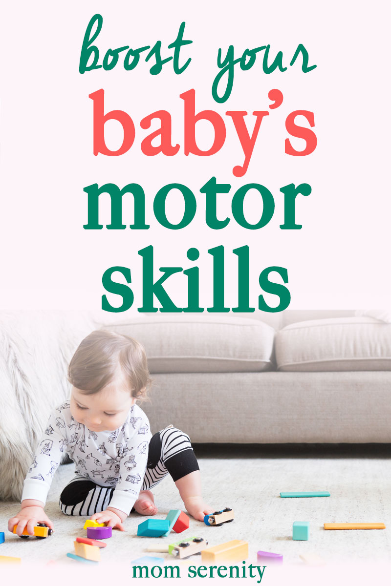 Baby's Motor Development: What to Expect the First Year - Mom Serenity